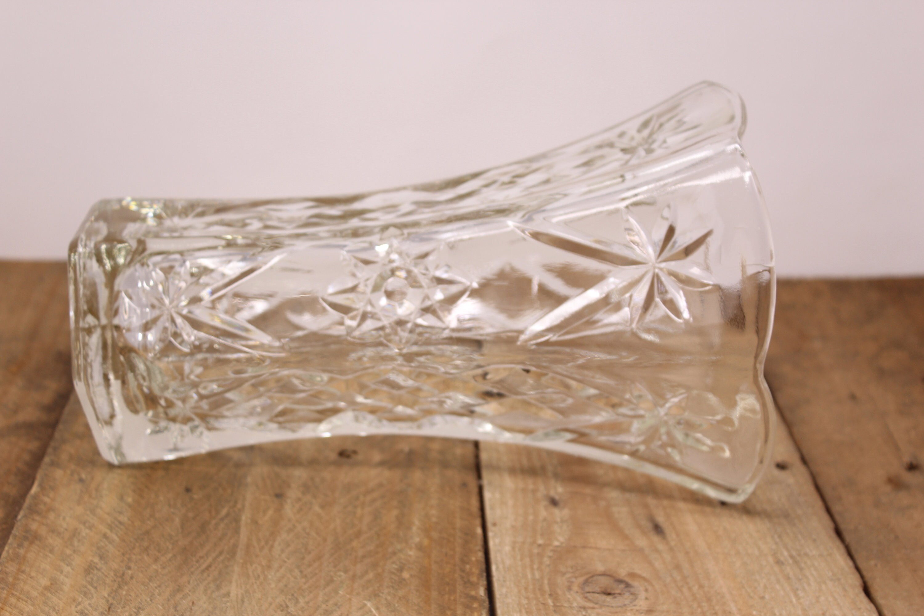 Vintage 10.25 Flared Anchor Hocking Prescut Starburst - Etsy Canada