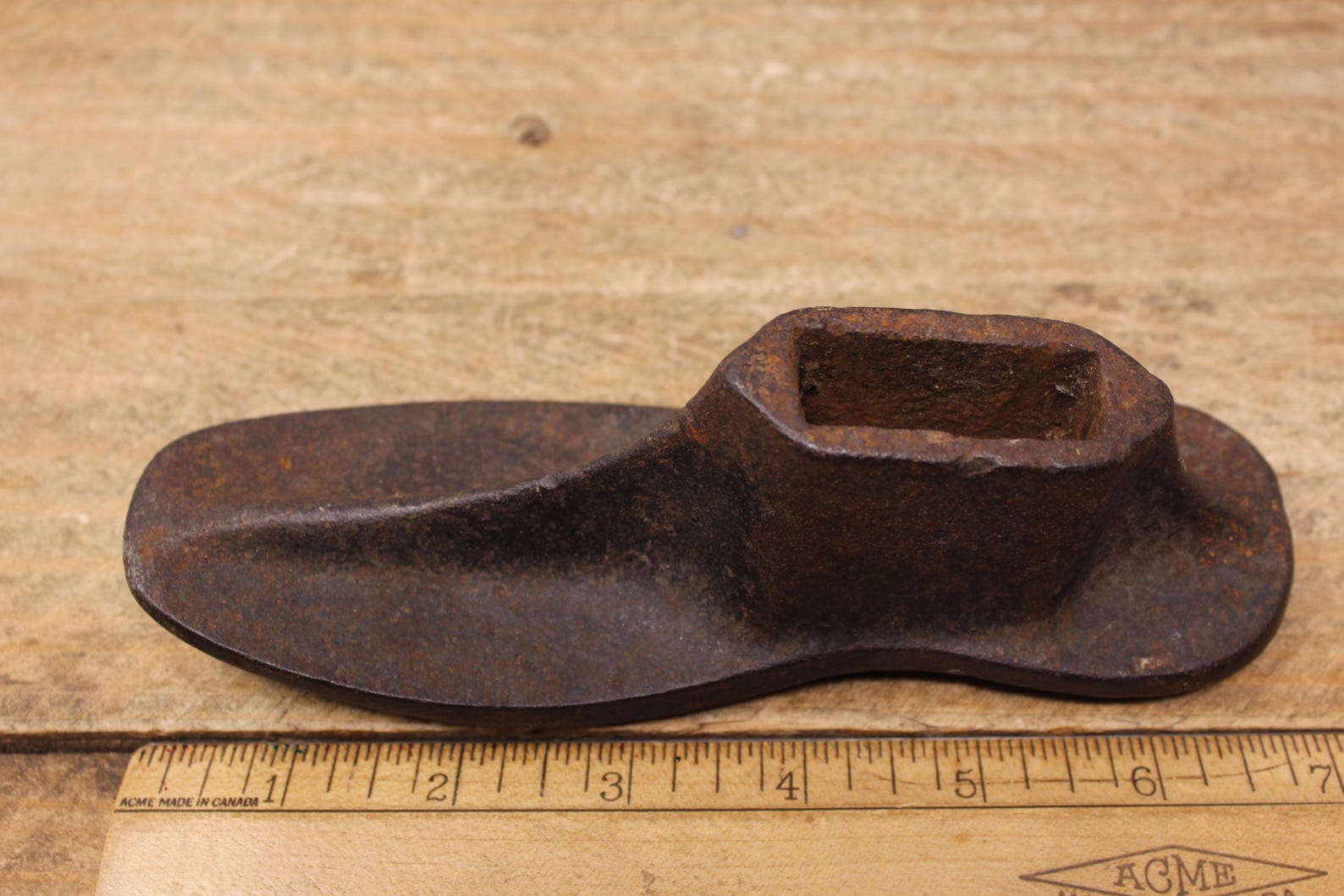 Antique Cast Iron Children's Shoe Last: Cobbler's Anvil Stand - Etsy