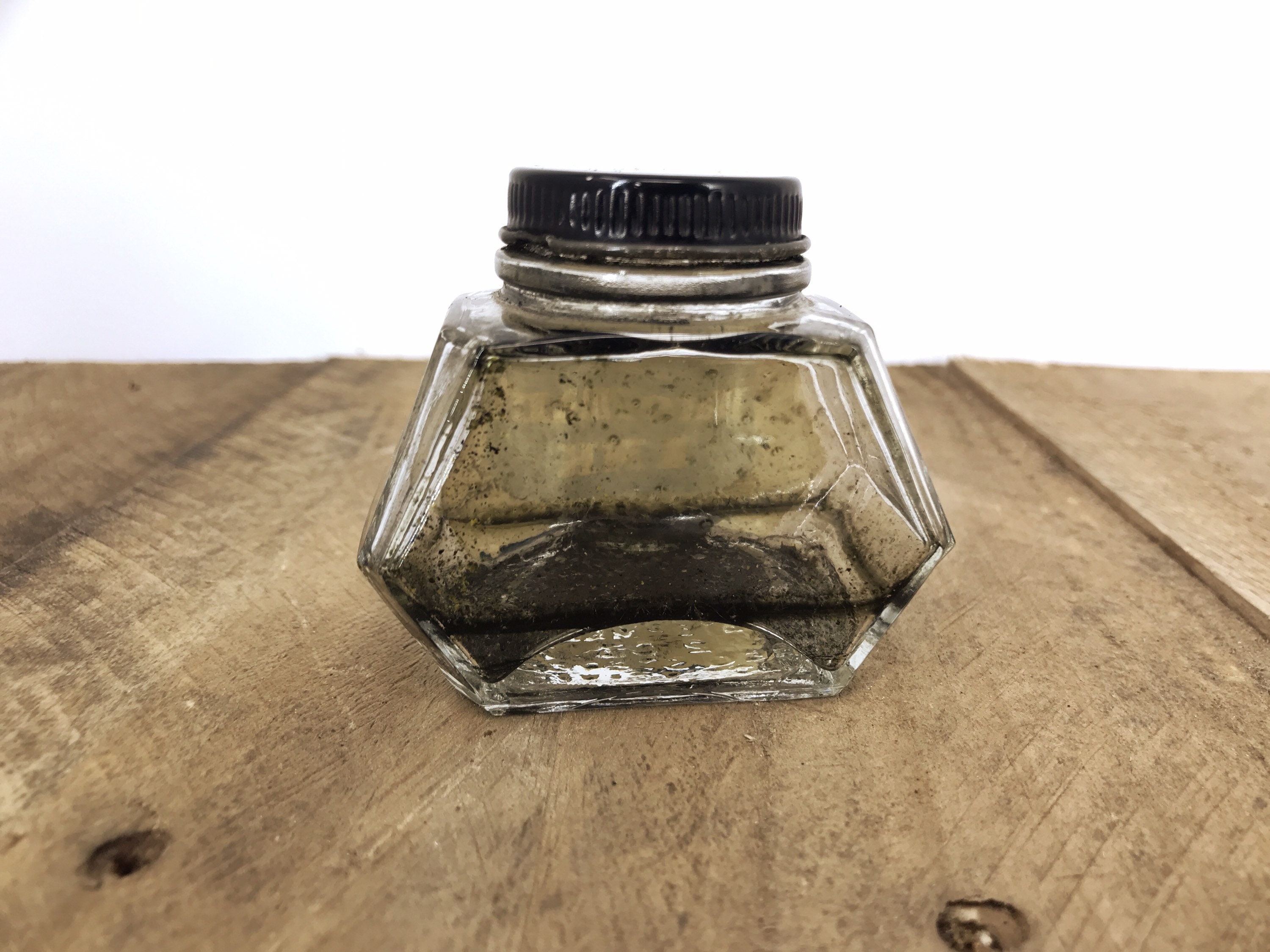 Vintage Waterman Ink Bottle Washable Blue Canada - Etsy