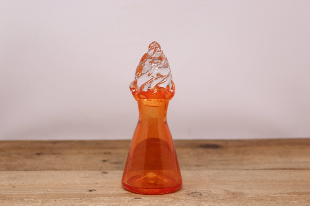 Annie Michaud's Blown Art Glass lemon Juicer / Reamer Signed - Etsy