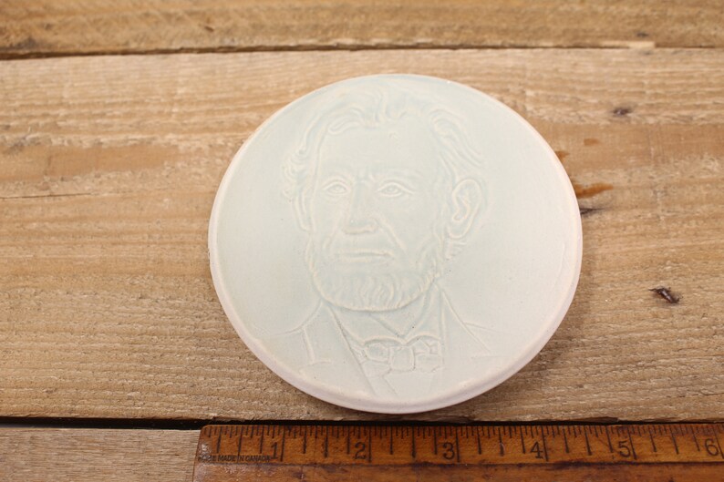Antique Weller Pottery Abraham Lincoln Souvenir Plate - 1904 St Louis ...