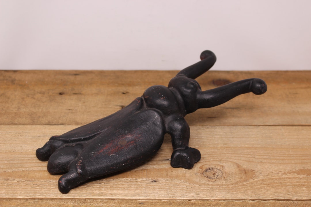 Vintage Cast Iron Beetle Boot Jack - F. P. - Canada - Etsy