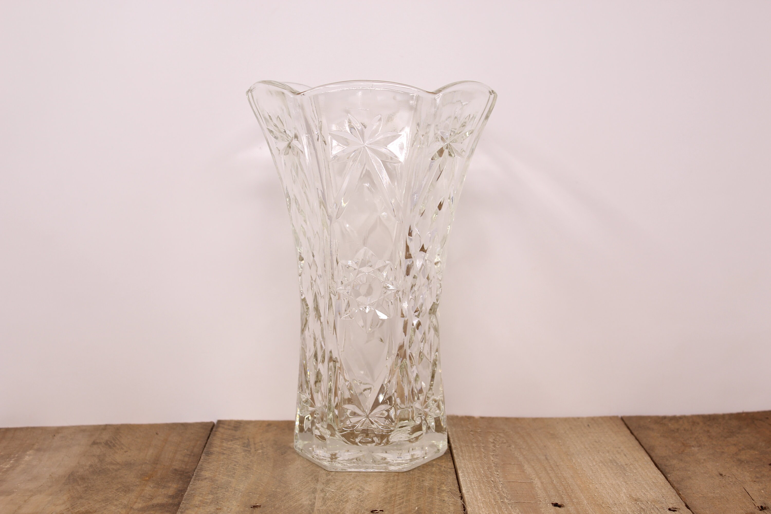 Vintage 10.25 Flared Anchor Hocking Prescut Starburst - Etsy Canada