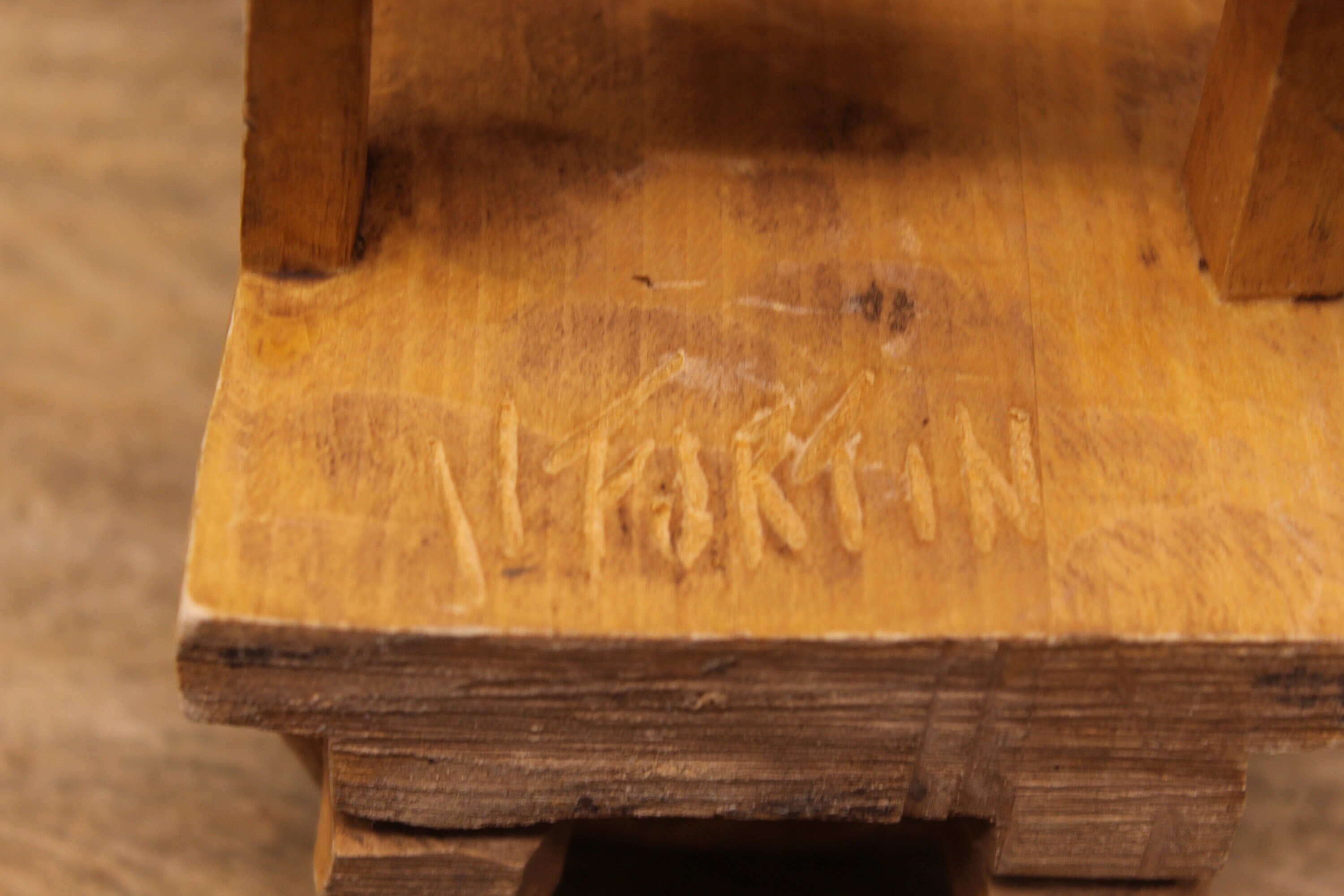 Vintage V. Fortin Carved Figurine Old Woman Reading - Etsy