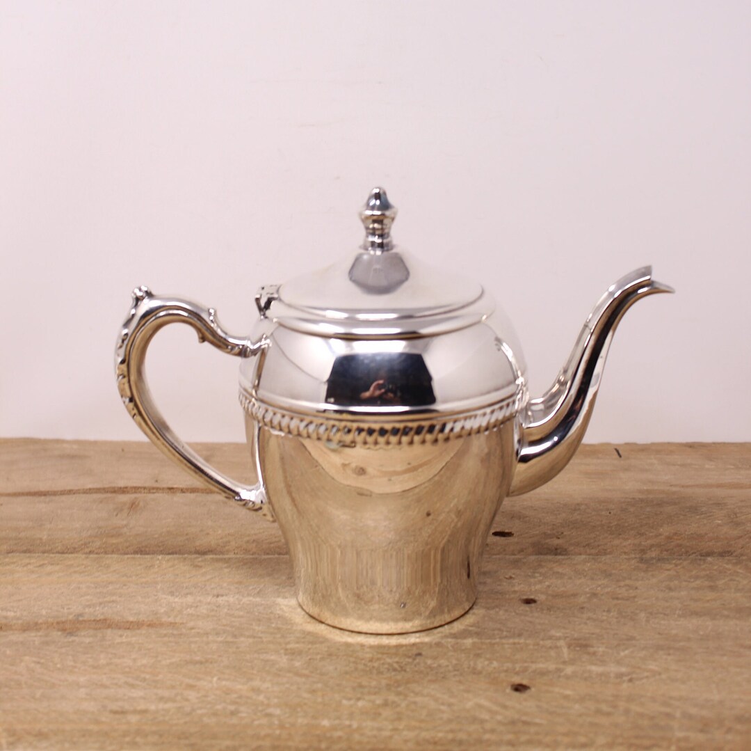 Vintage Leonard Silver Plated Ornate Tea Pot - Etsy