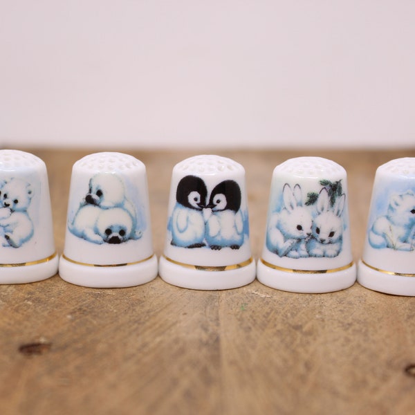 White Thimbles - Etsy