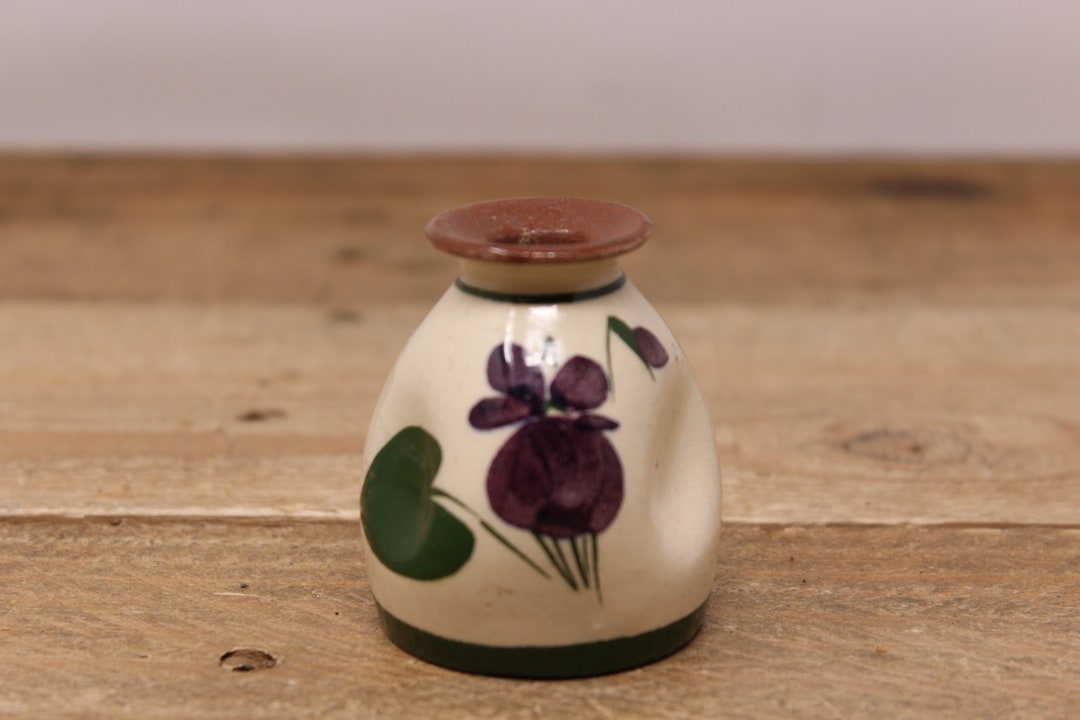 Vintage Devon Violets Vintage Stoneware Perfume Bottle - Etsy