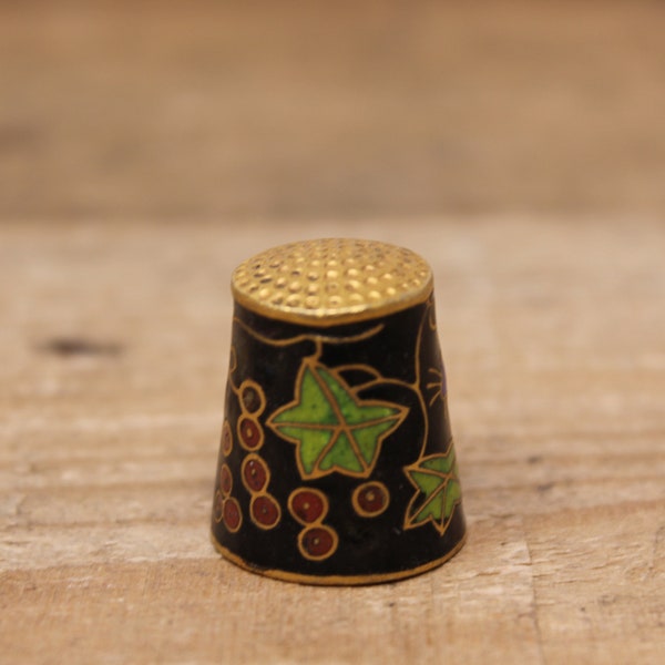 Cloisonne Thimbles - Etsy