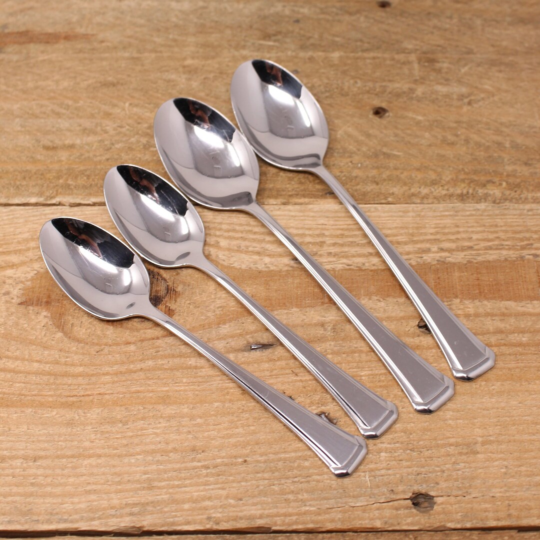 Maestro-st. Leger Stainless Flatware Set by SSS Oneida 2 Place Spoons ...