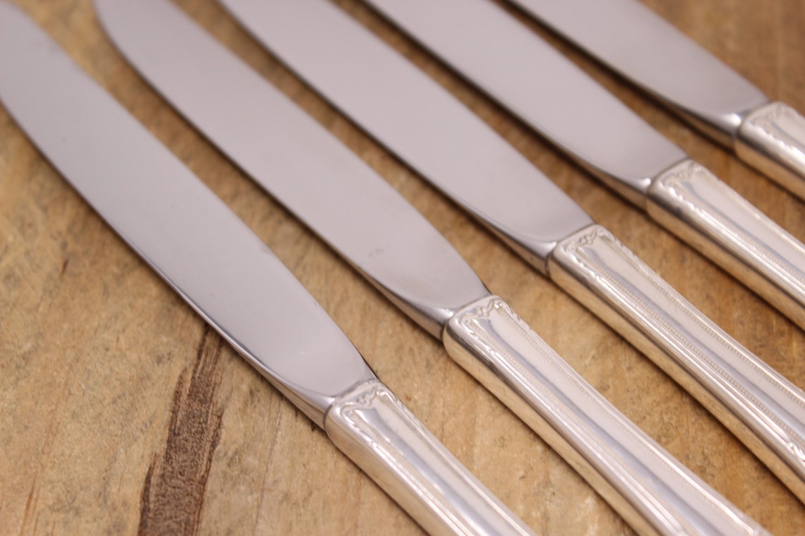 Remembrance 1948 1847 Rogers Bros. 5 Dinner Knives | Etsy