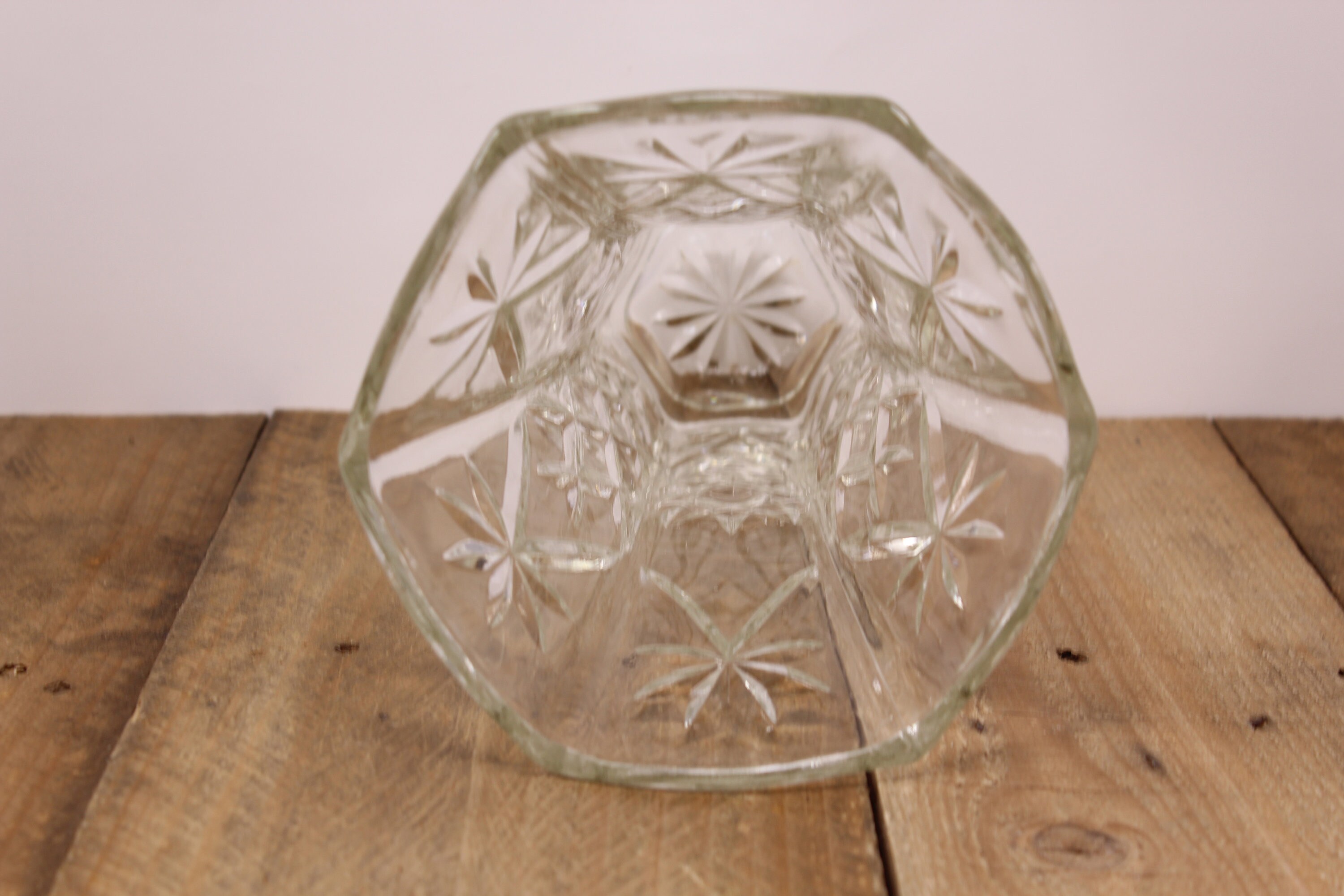 Vintage 10.25 Flared Anchor Hocking Prescut Starburst - Etsy Canada