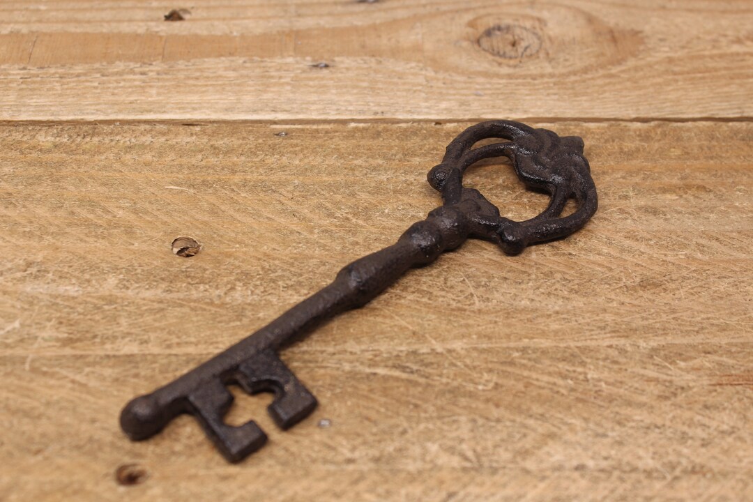 Vintage Cast Iron Skeleton Key Design Bottle Opener - Etsy