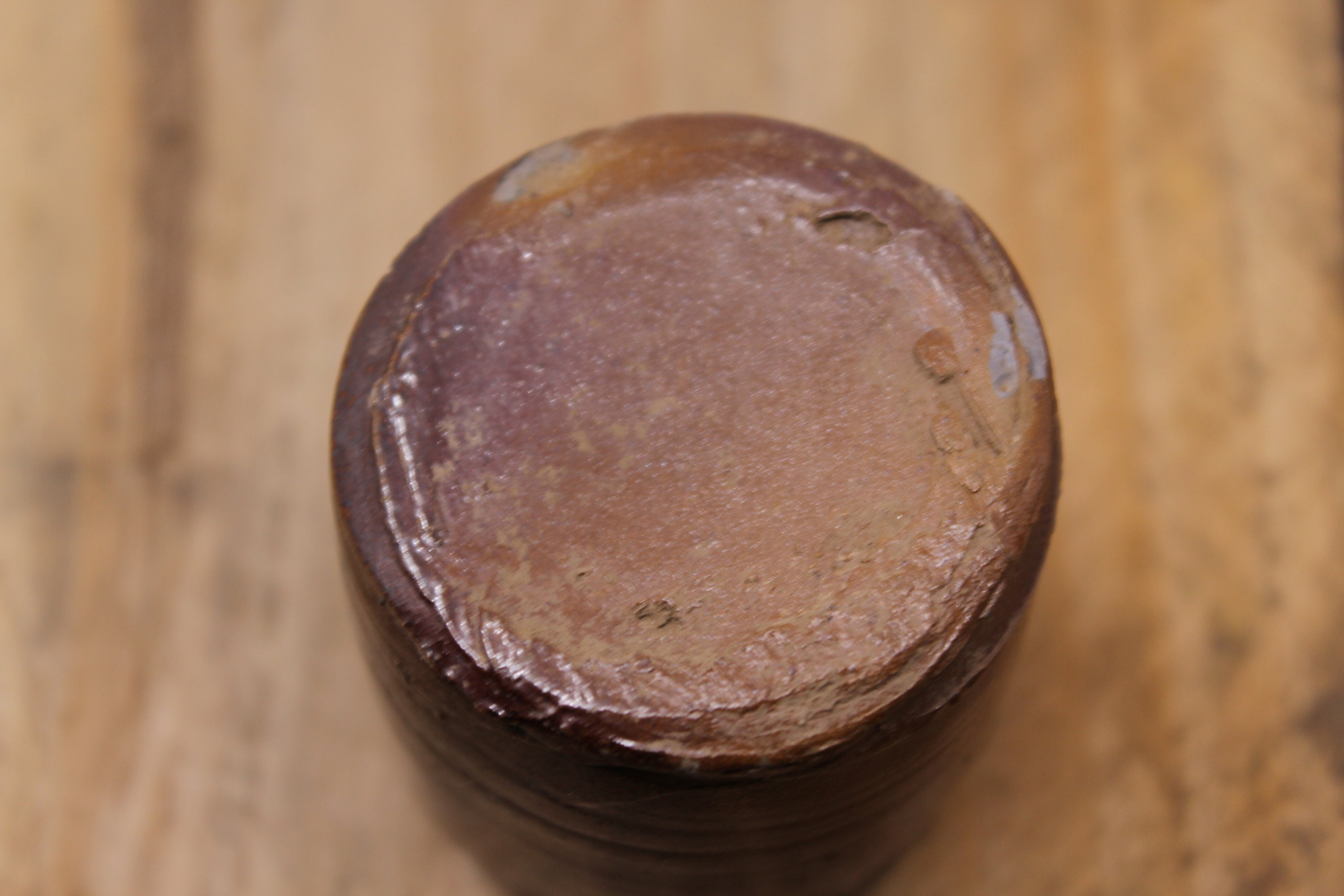 Antique Salt Glazed Clay Ink Bottle / Ink Well Dark - Etsy