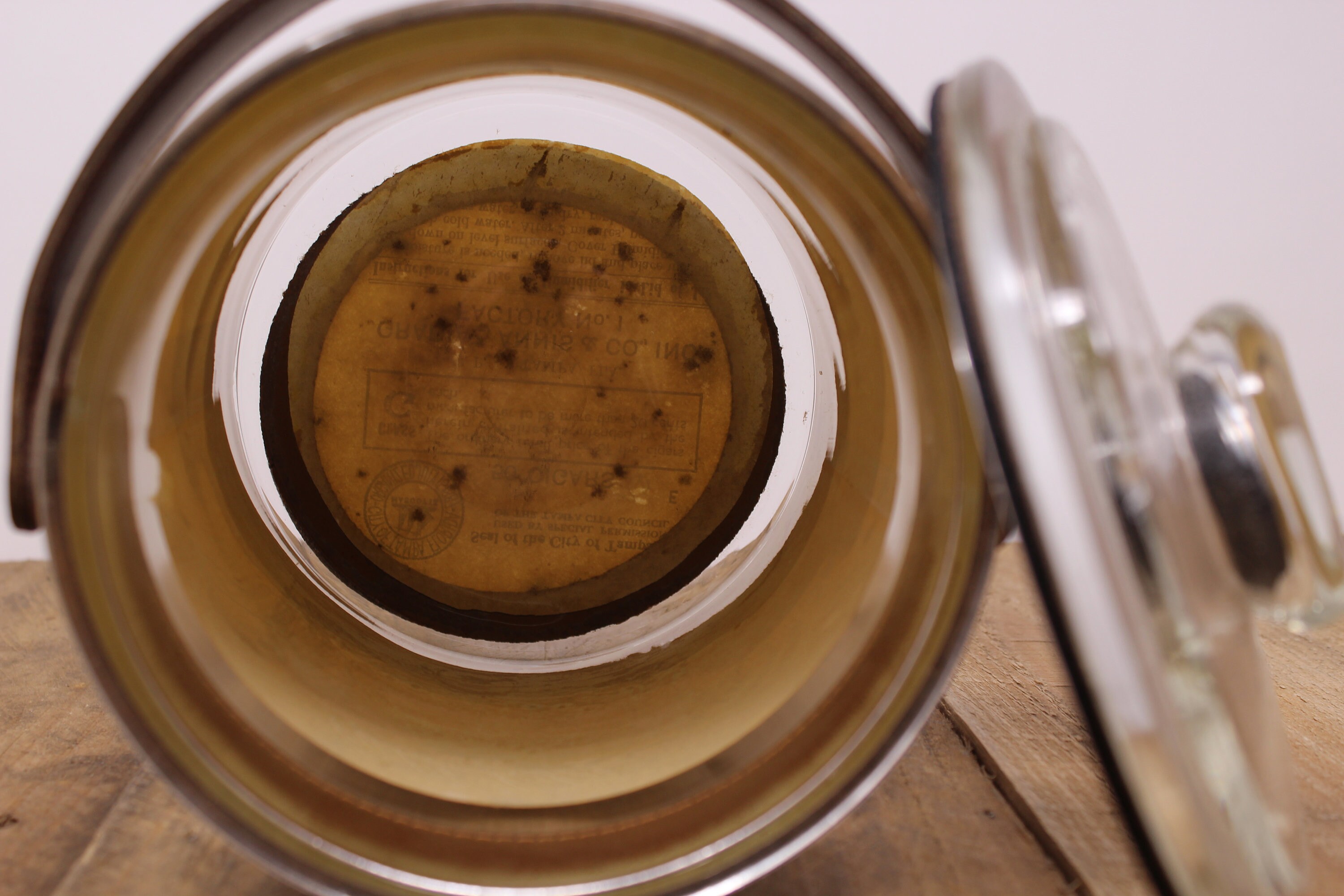 Gold Label Miramar Glass Cigar Humidor by Ignacio Haya | Etsy