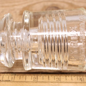 Vintage Pyrex Glass Insulator Made in U.S.A. - Etsy