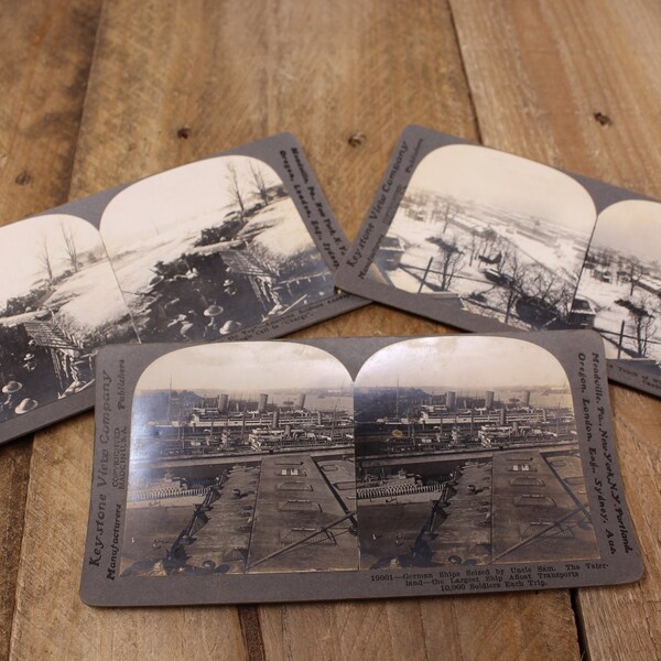 Stereoscope Cards - Etsy