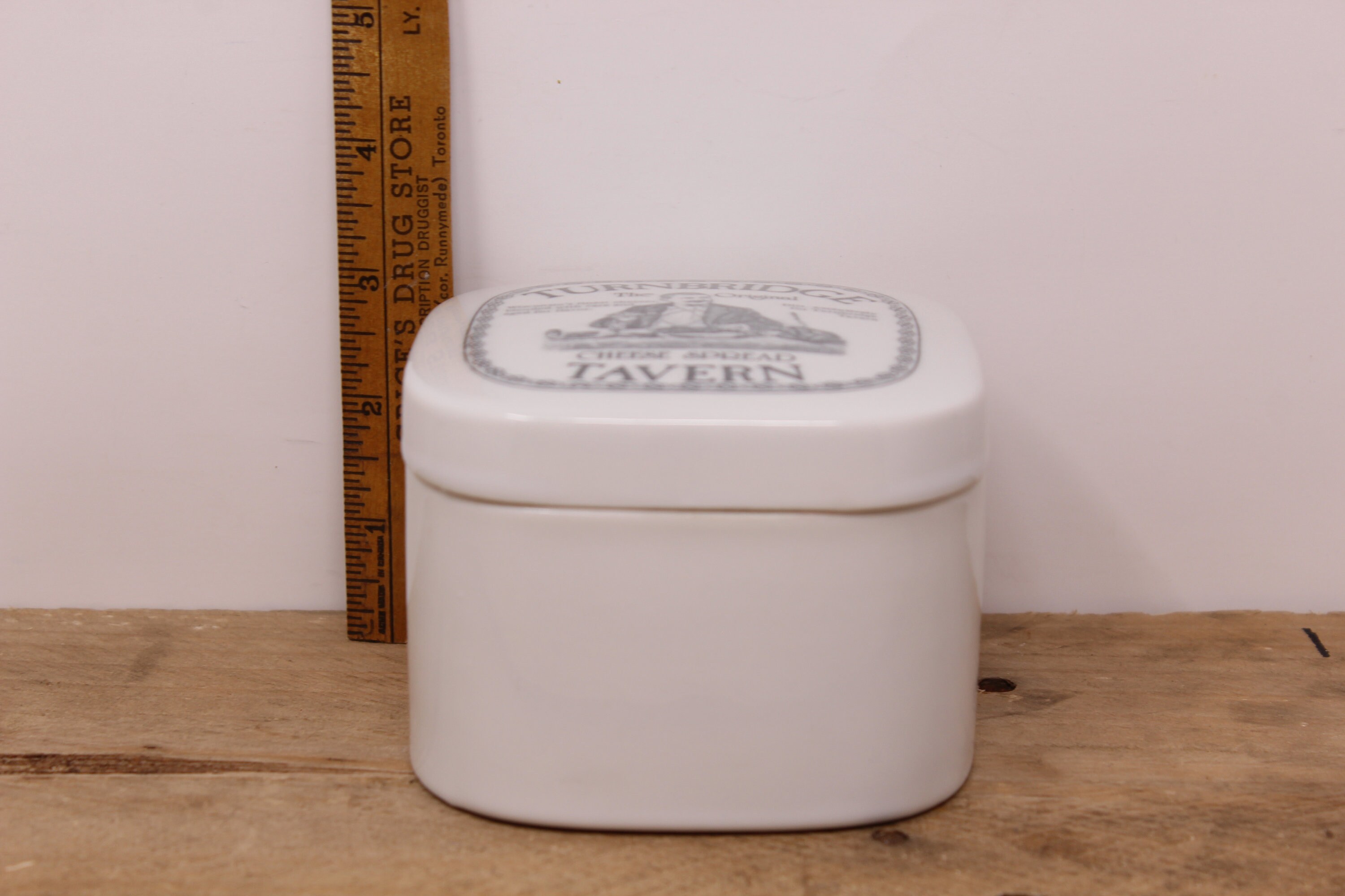 Vintage Turnbridge Tavern Cheese Spread Ceramic Jar - Etsy