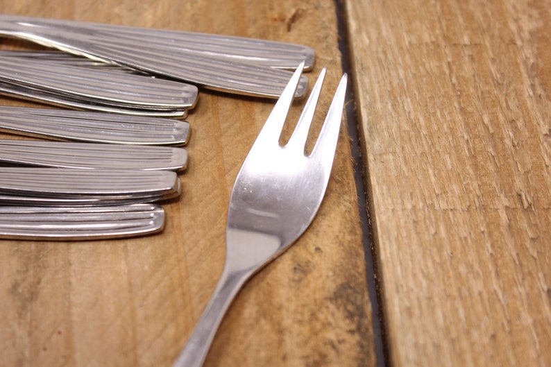 12 Vintage Sarabande Vintage Dutch Cake / Pastry Forks. Made | Etsy