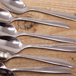 7 Tudor Stainless Demitasse Spoons - Canada (duchess) - Etsy
