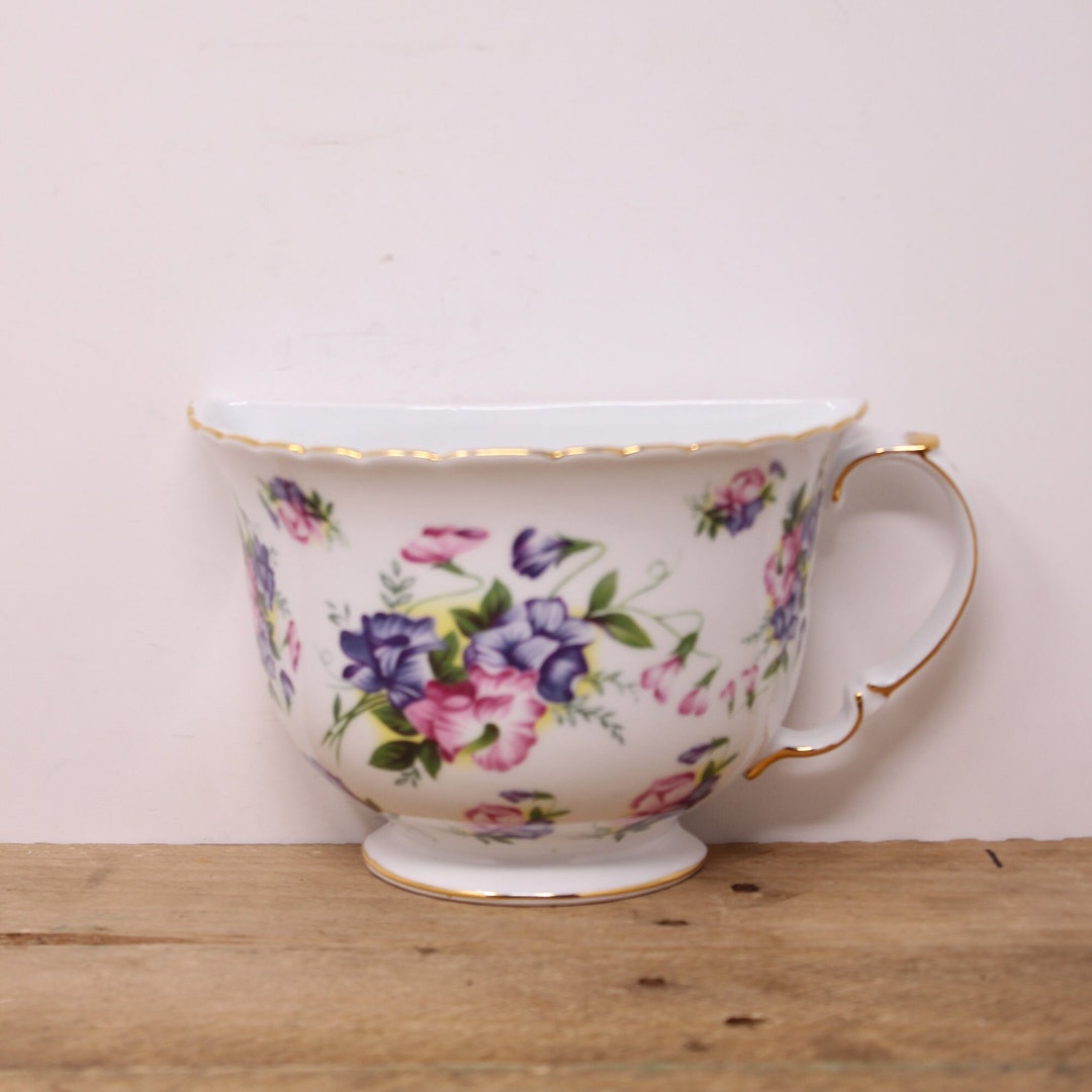 Vintage Nantucket Porcelain Teacup Wall Pocket / Wall Vase - Etsy