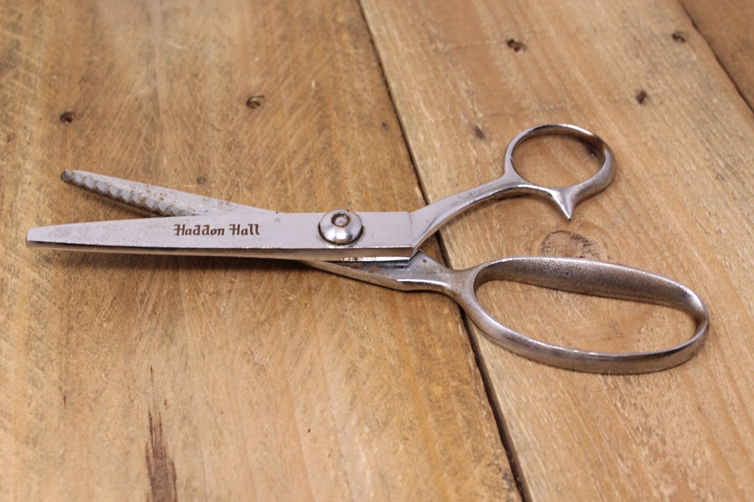 Vintage Haddon Hall 9" Pinking Shears - Made in Japan - Etsy