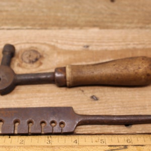 Antique Theile & Quack Saw Wrest – Saw Setting and Swaging Hammer - Etsy