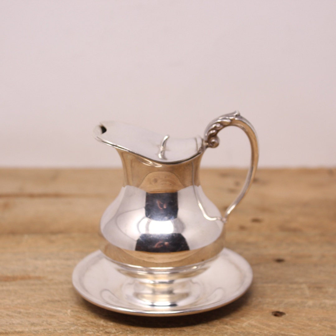Vintage Marlboro Plate - Syrup Pitcher With Attached Underplate - Etsy