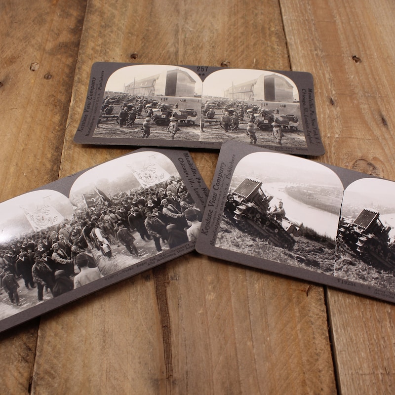 Stereoscope Cards - Etsy