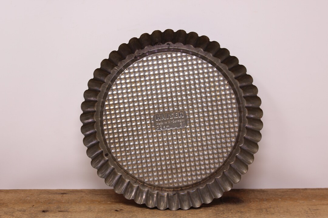 Vintage West German - Kaiser - Fruit Flan Pan - 9” Raised Bottom Baking ...