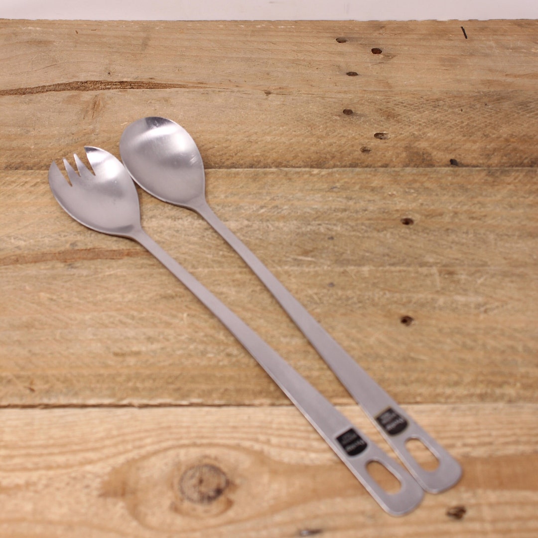 Vintage Prestige Stainless Inox - Salad Serving Set - Rostfrei Inox - Etsy