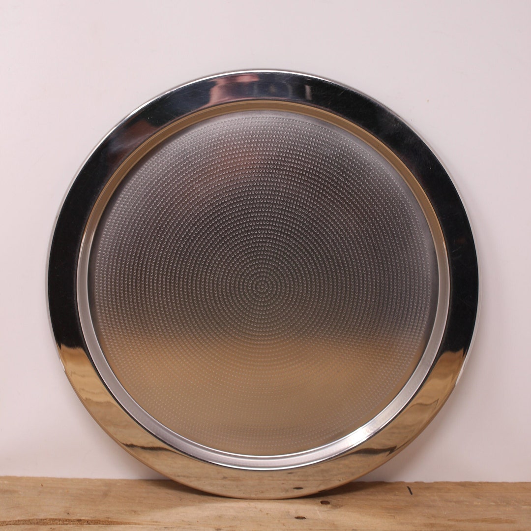 Vintage Alessi Girotondo Inox Stainless Serving Tray / Bar Tray - Made ...