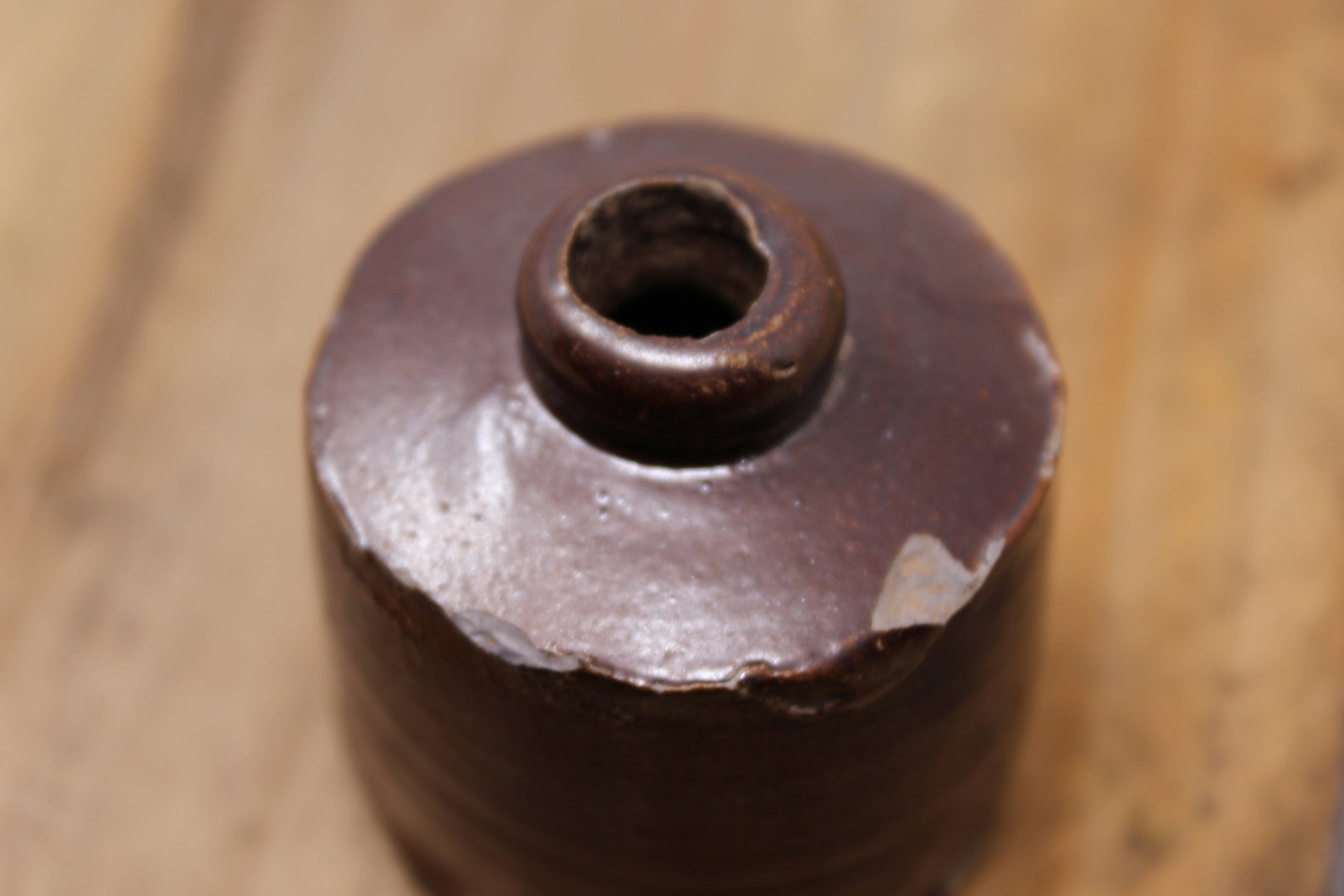 Antique Salt Glazed Clay Ink Bottle / Ink Well Dark - Etsy