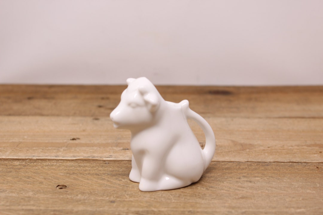 Maxwell Williams Individual White Ceramic Cow Creamer - Etsy