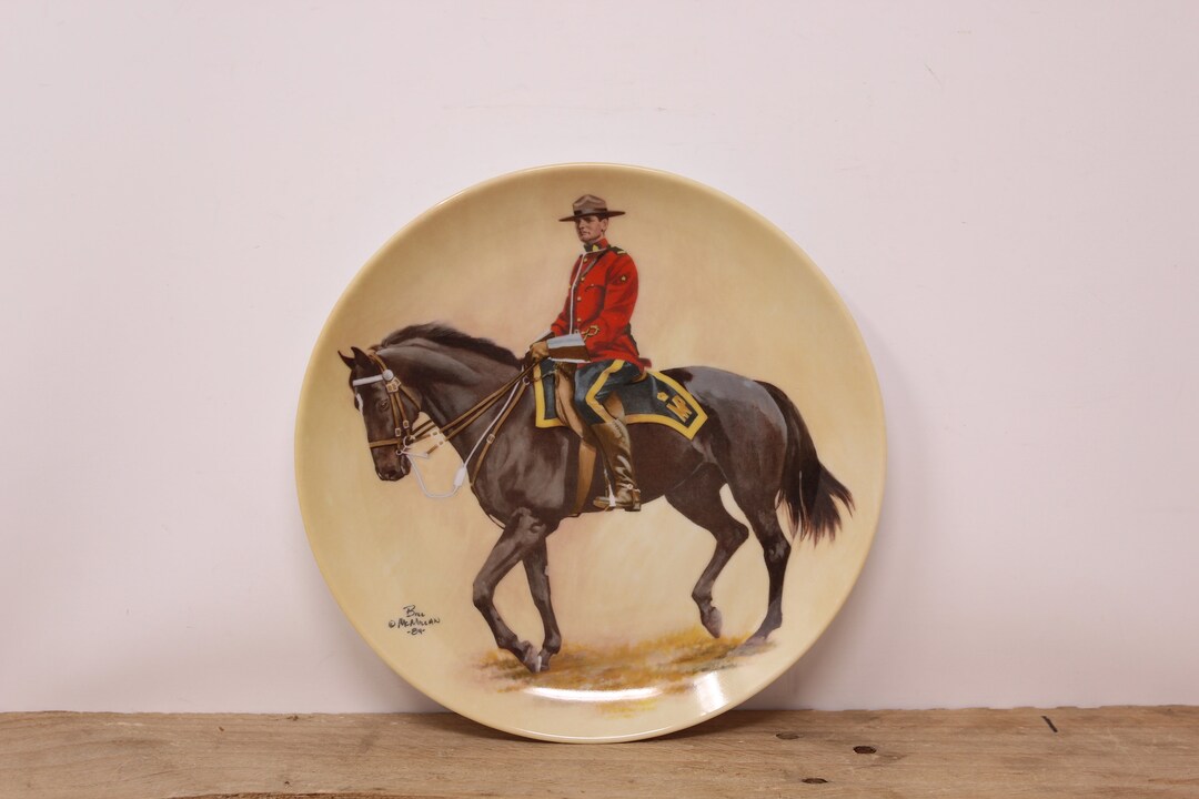 Vintage Kaiser RCMP Collector Plate - West Germany, 1984 - Etsy