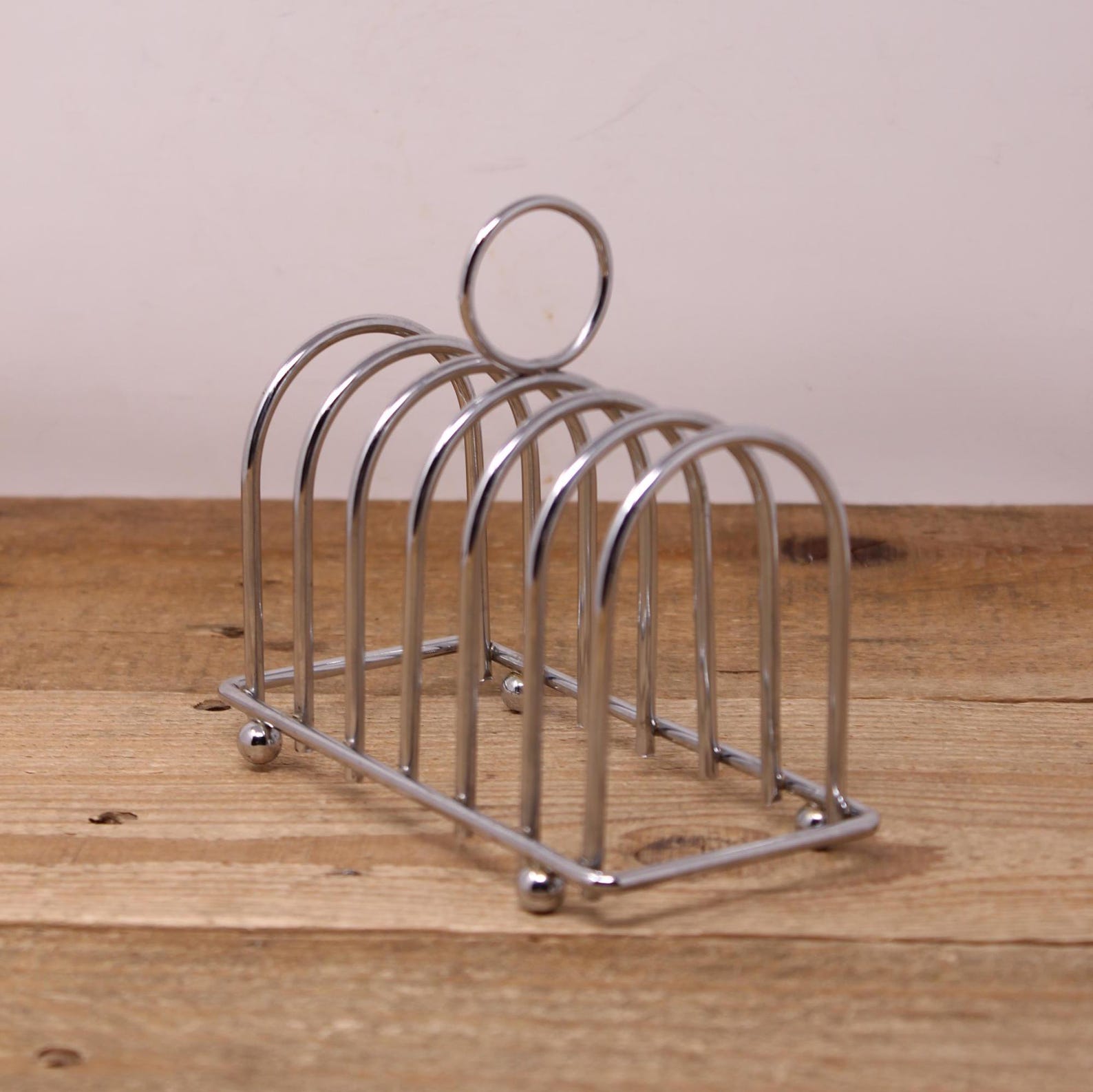 Vintage 6-slice Stainless Metal Toast Rack - Toast Server - Etsy