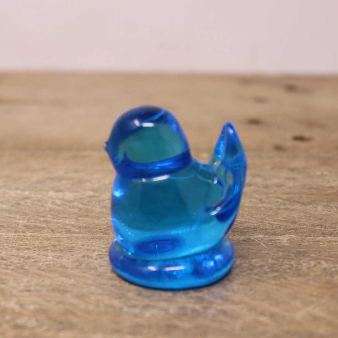 Vintage Blue Hand Blown Glass Bird - Signed "leoard" 1991 - Etsy