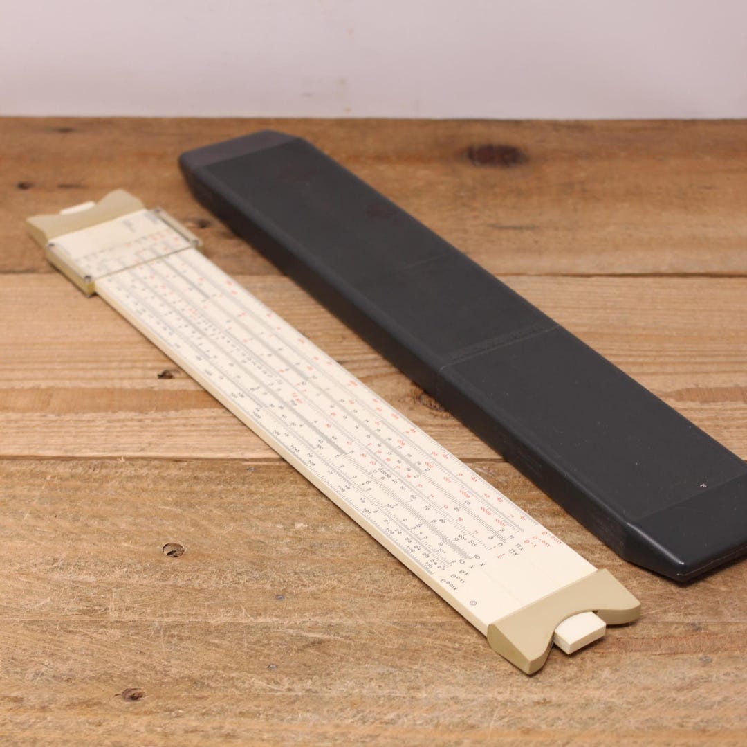 Vintage British Thornton Slide Rule No. P221 & Plastic Case Made in ...