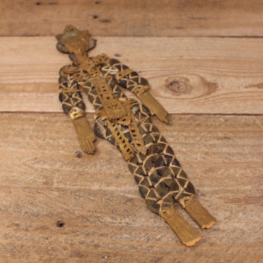 Vintage Indonesian Balinese Kepeng Dewi Sri Coin Statue 12.5" - Etsy