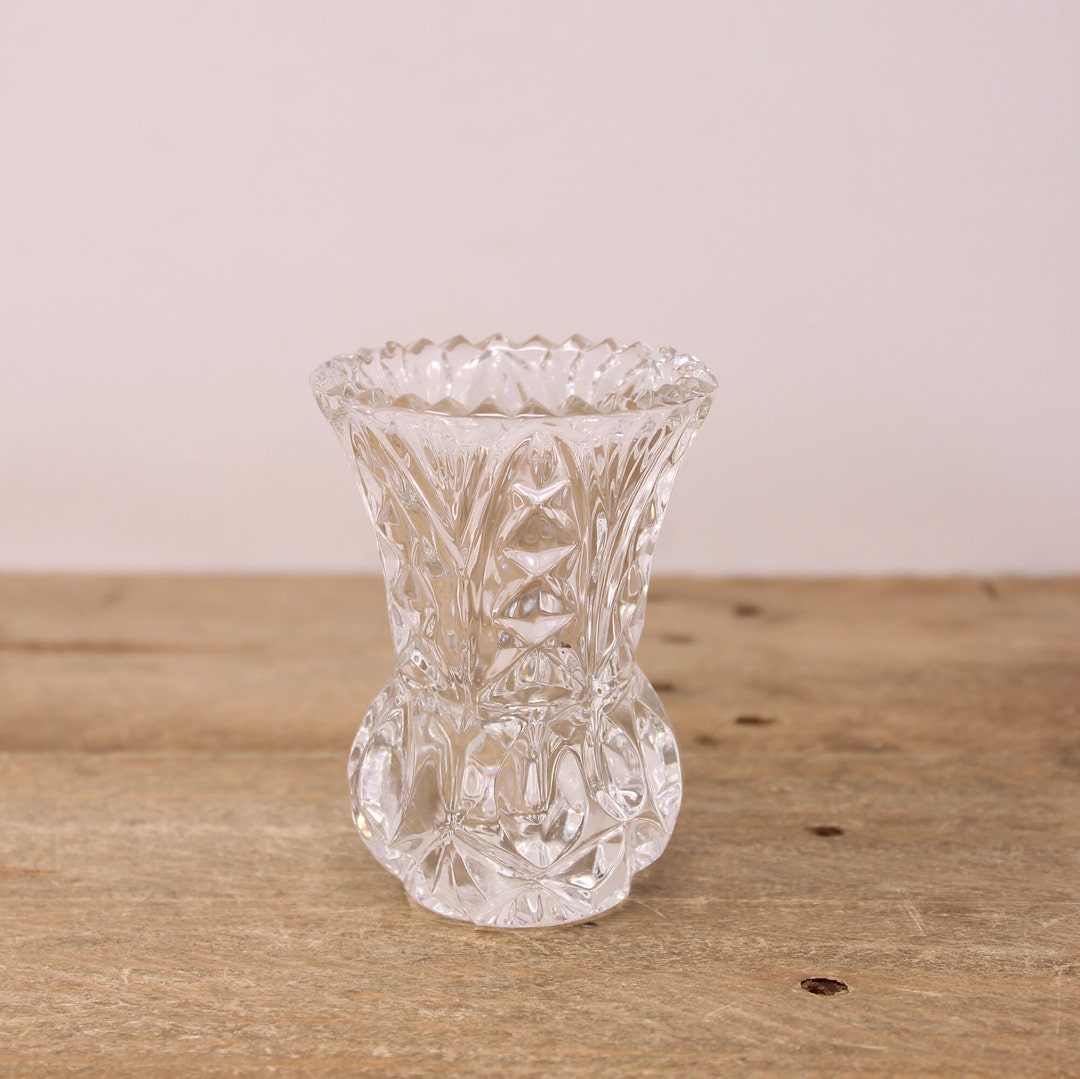 Vintage Princess House Crystal - Bud Vase 3.75" - Etsy