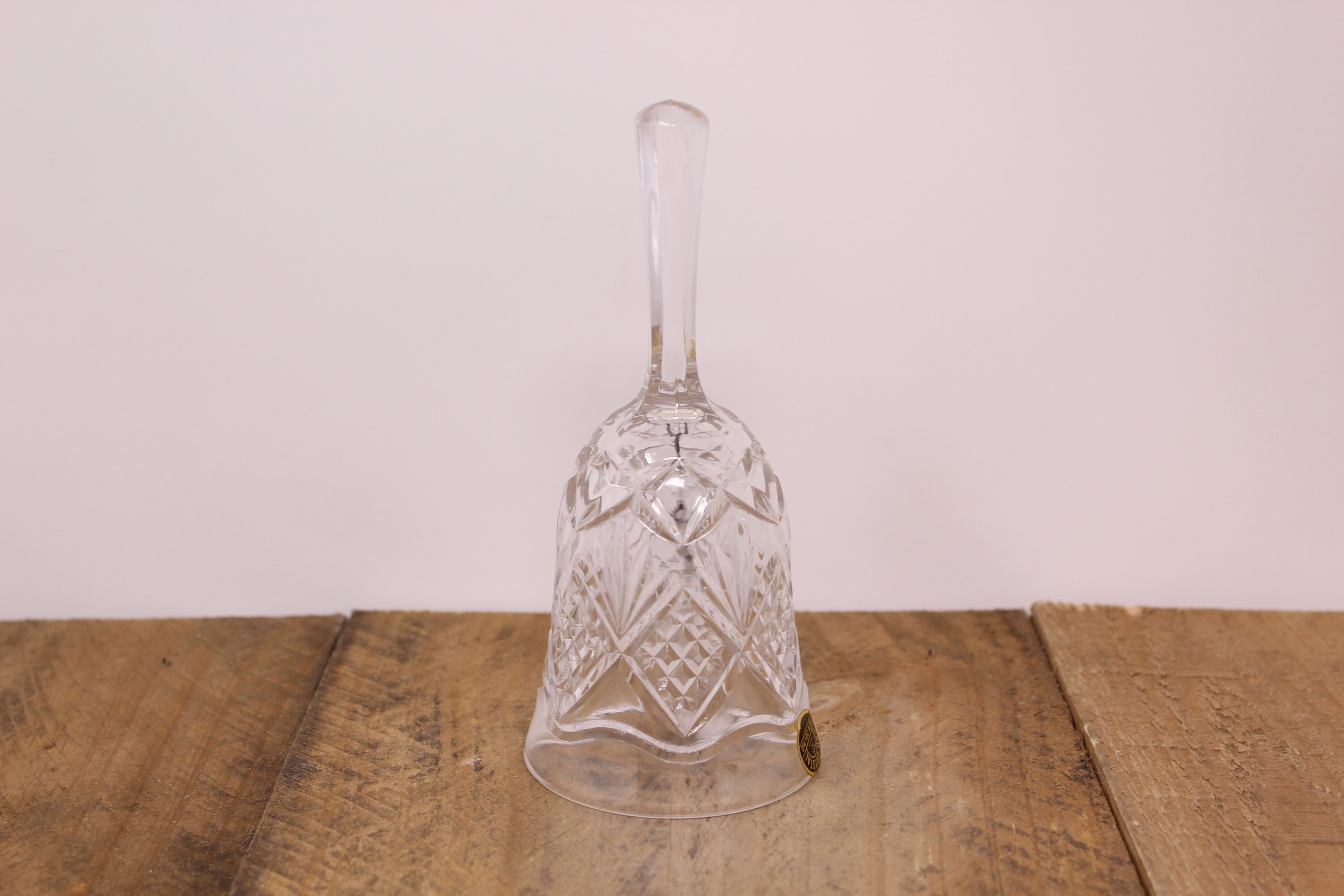 Crystal Cut Leaded Glass Bell Crystal Hand / Dinner Bell | Etsy