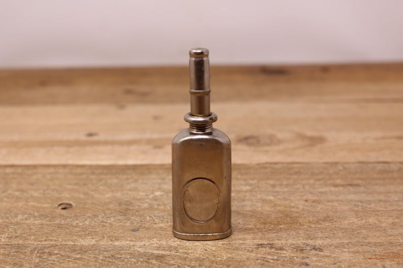 Vintage Metal Pocket Oiler With Mini Thumb Screw Cap - Etsy
