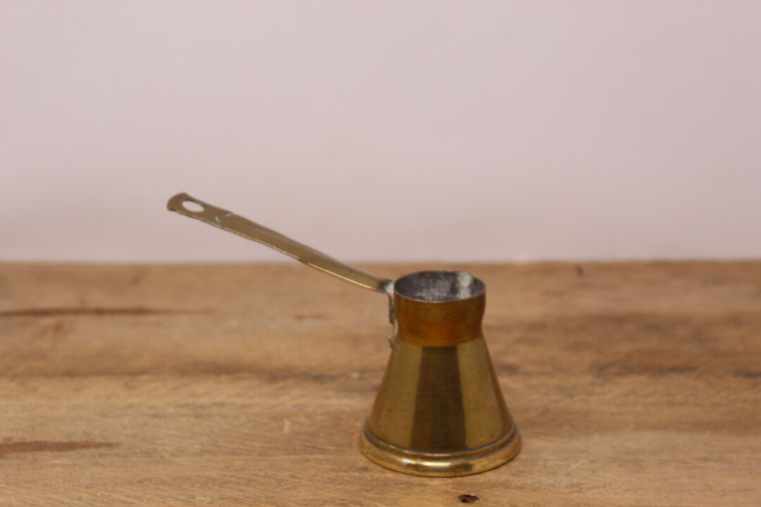 Vintage Brass Cesve / Ibrik - Turkish Coffee Pot - Sarajevo - Etsy