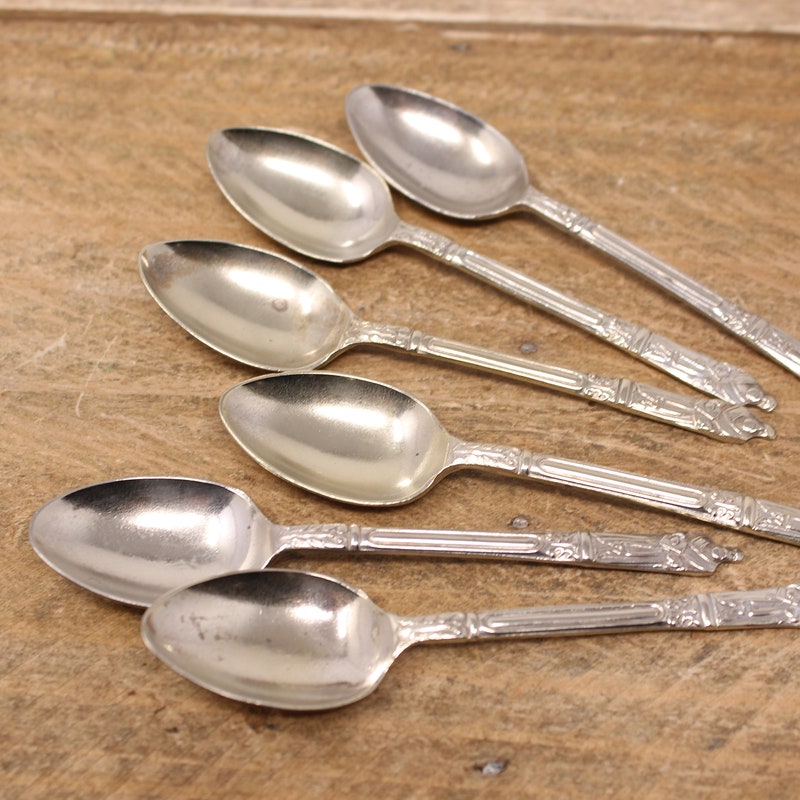 Silver Plate Spoon - Etsy