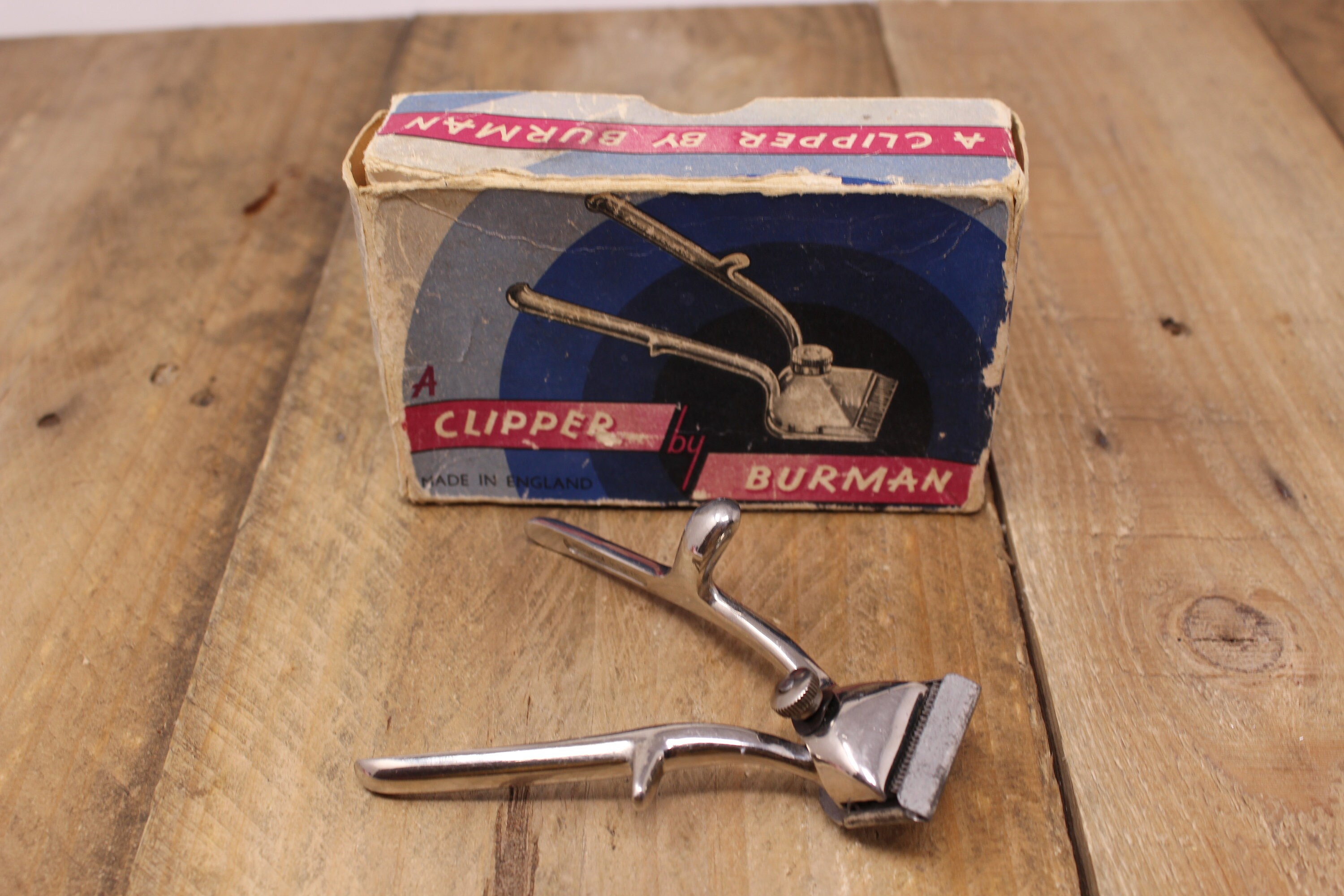 Vintage Clippers by Burman in Original Box - Etsy