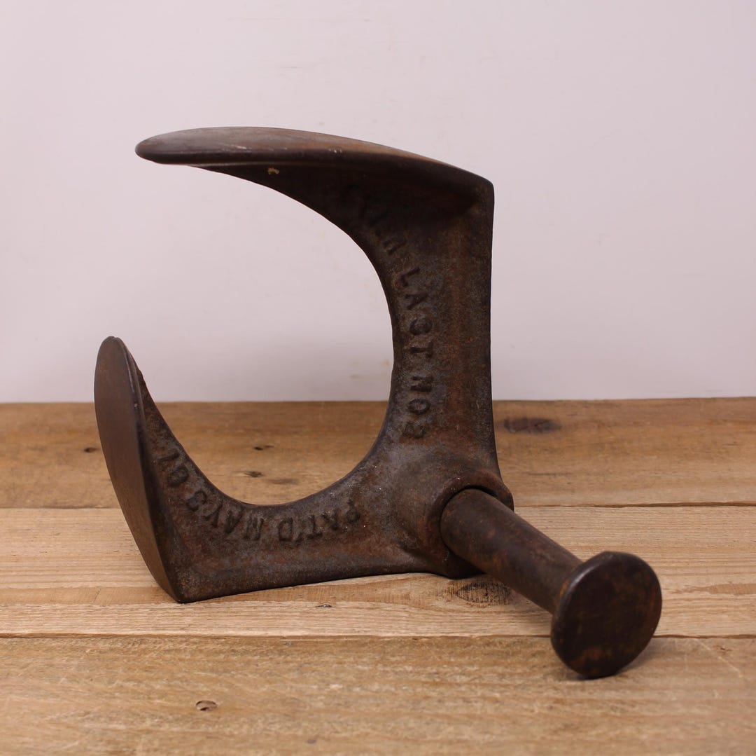 Antique Cast Iron Shoemaker's Anvil: Star Last No. 2, Pat. 1887 - Etsy ...