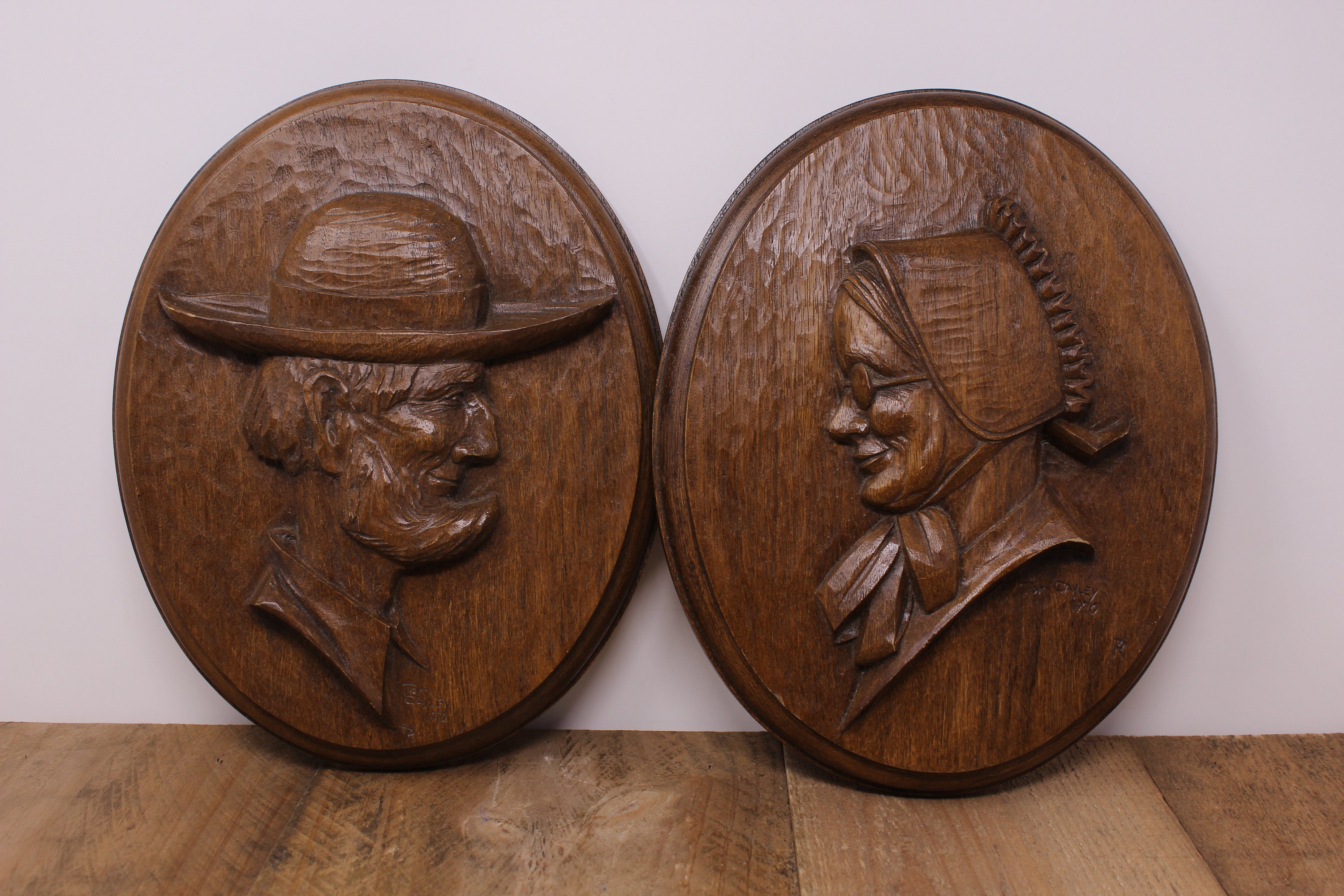 Vintage Karl Rothammer Design Tom Cayley Carved Wood Wall | Etsy