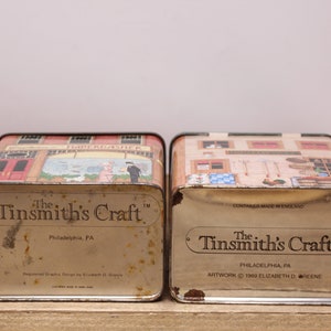 Vintage Tinsmith's Craft - Metal Tins - Gentleman's Haberdasher ...