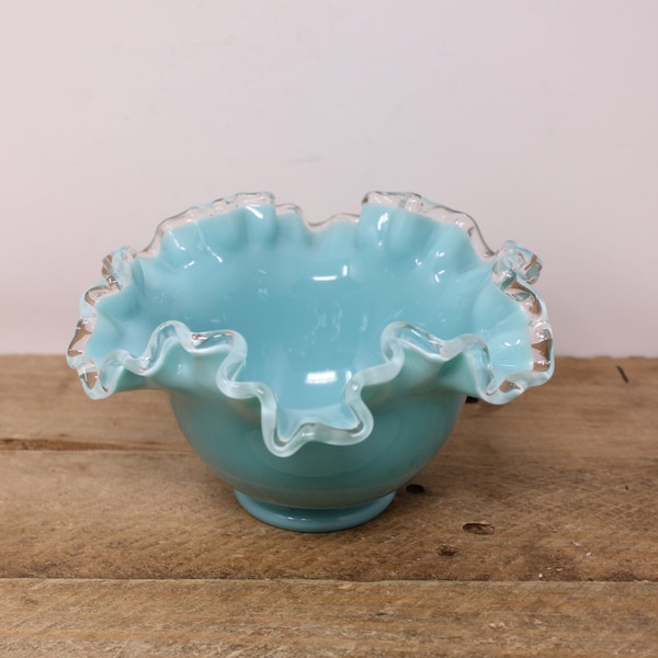 Turquoise Milk Glass - Etsy