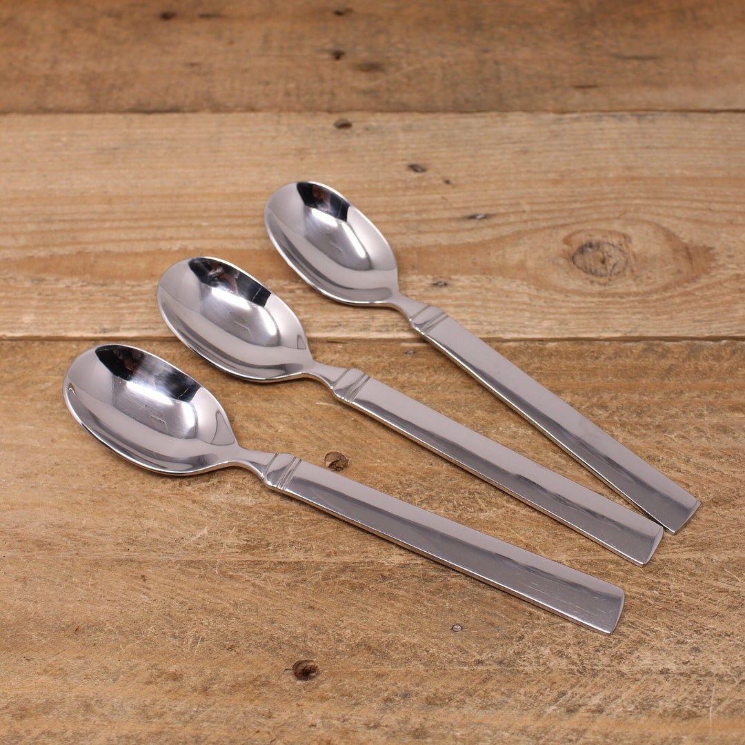 Peyton - Pfaltzgraff - Set of 3 Place / Oval Soup Spoons - Etsy