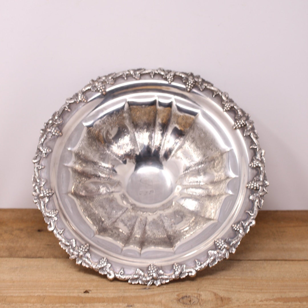 Vintage Roden Brothers - Sheffield Reproduction - Silver Plate Pedestal ...